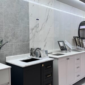 Vertical Subway Tile Backsplash Ideas for Kitchens and Bathrooms - Procida Tile